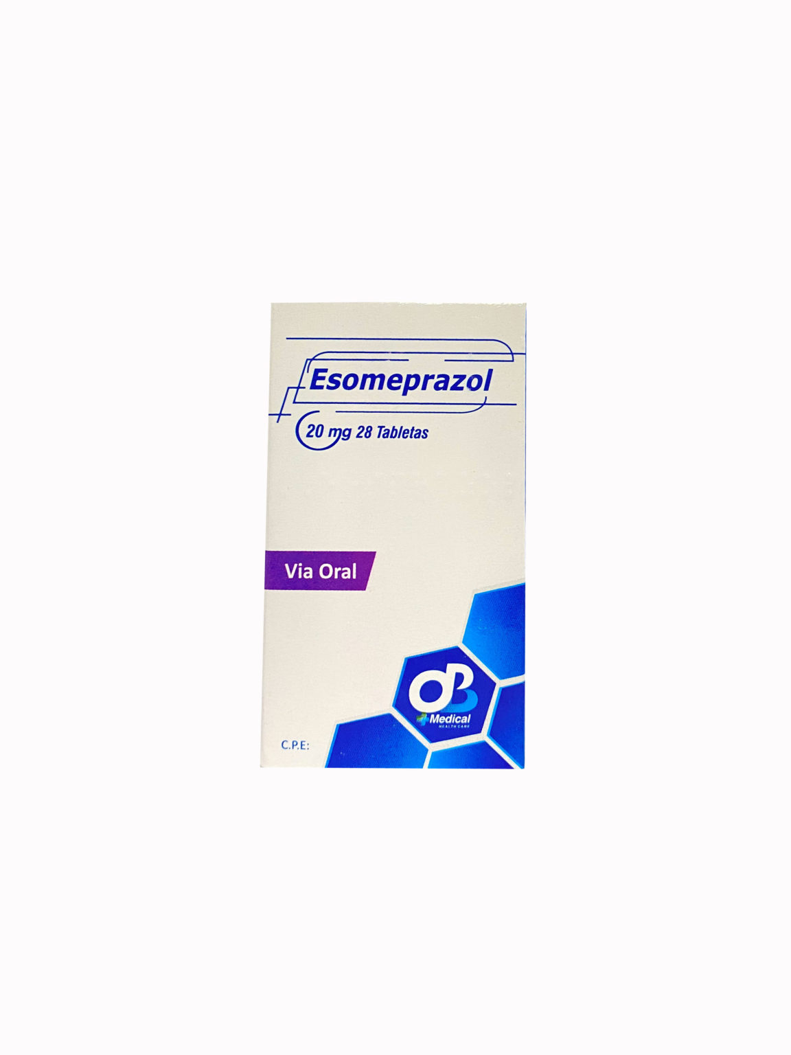 ESOMEPRAZOL 20mg X 28 CAP | OBMedical