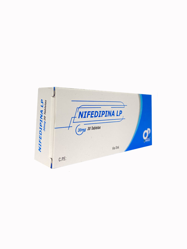 NIFEDIPINA LP 30mg X 30 Tab | OBMedical