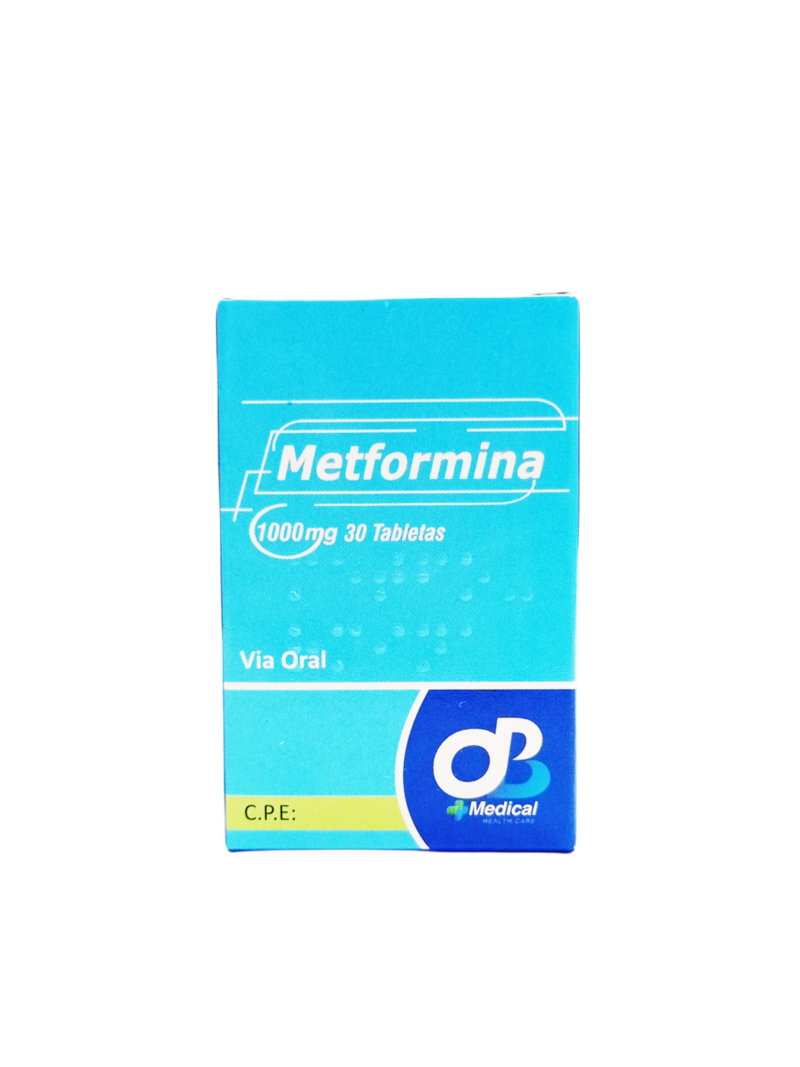 METFORMINA 1000 mg x 30 TAB | OBMedical